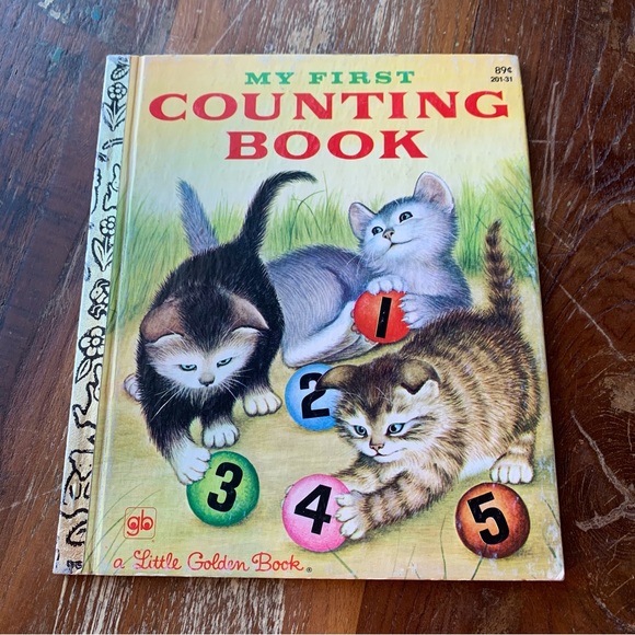 Vintage | Accents | Little Golden Book My First Counting Book 231 1957 ...